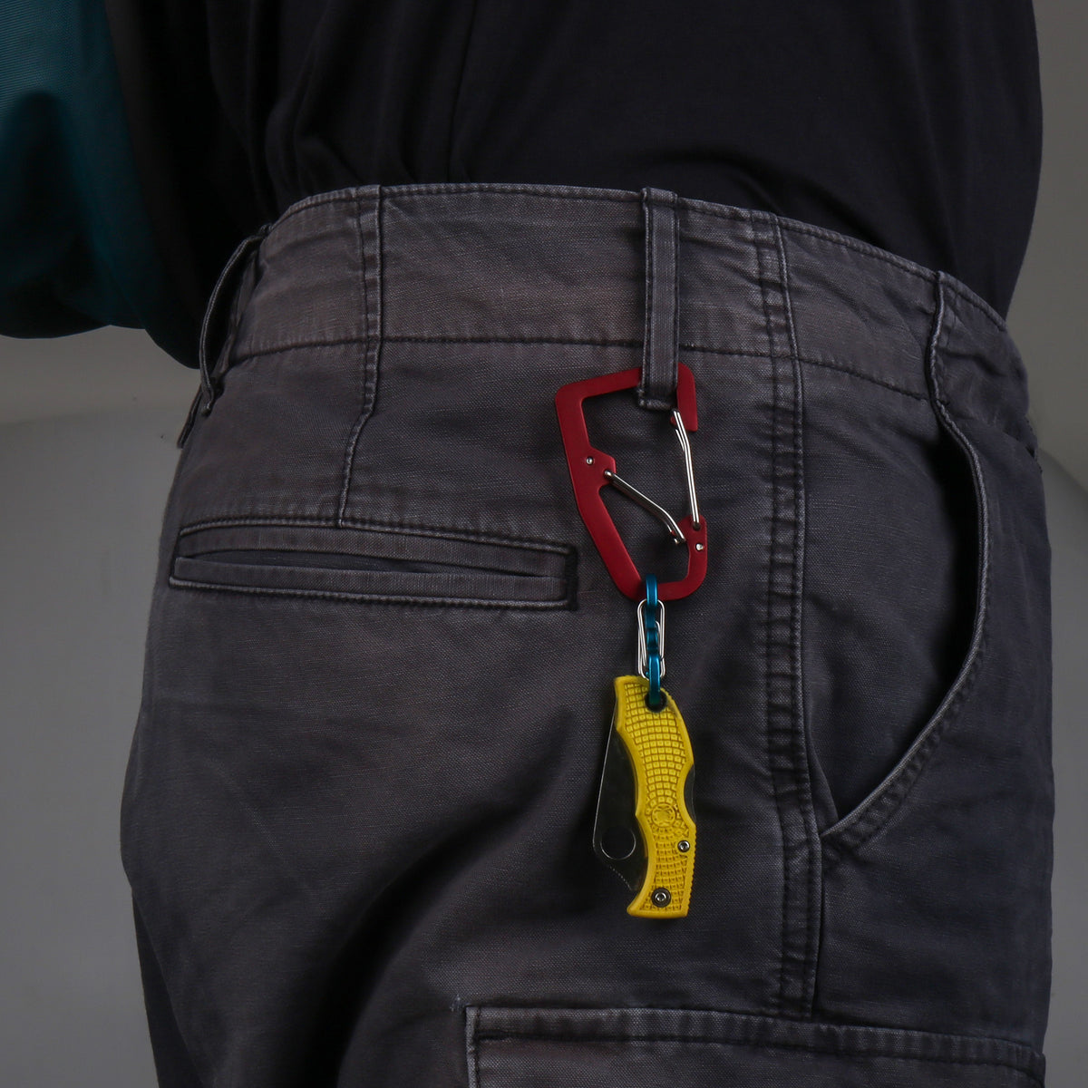 Carabiner RC1 Dual Chambers Carabiner Clip for Keychain Backpack – NexLand